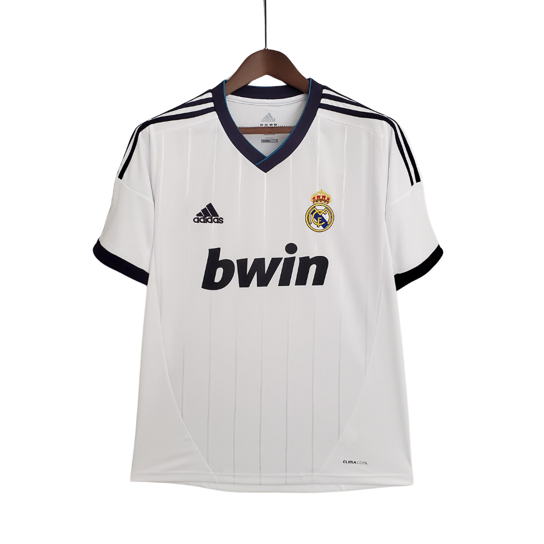 Camisa Retrô Real Madrid 2012/13 Home l Fanáticos Por Mantos